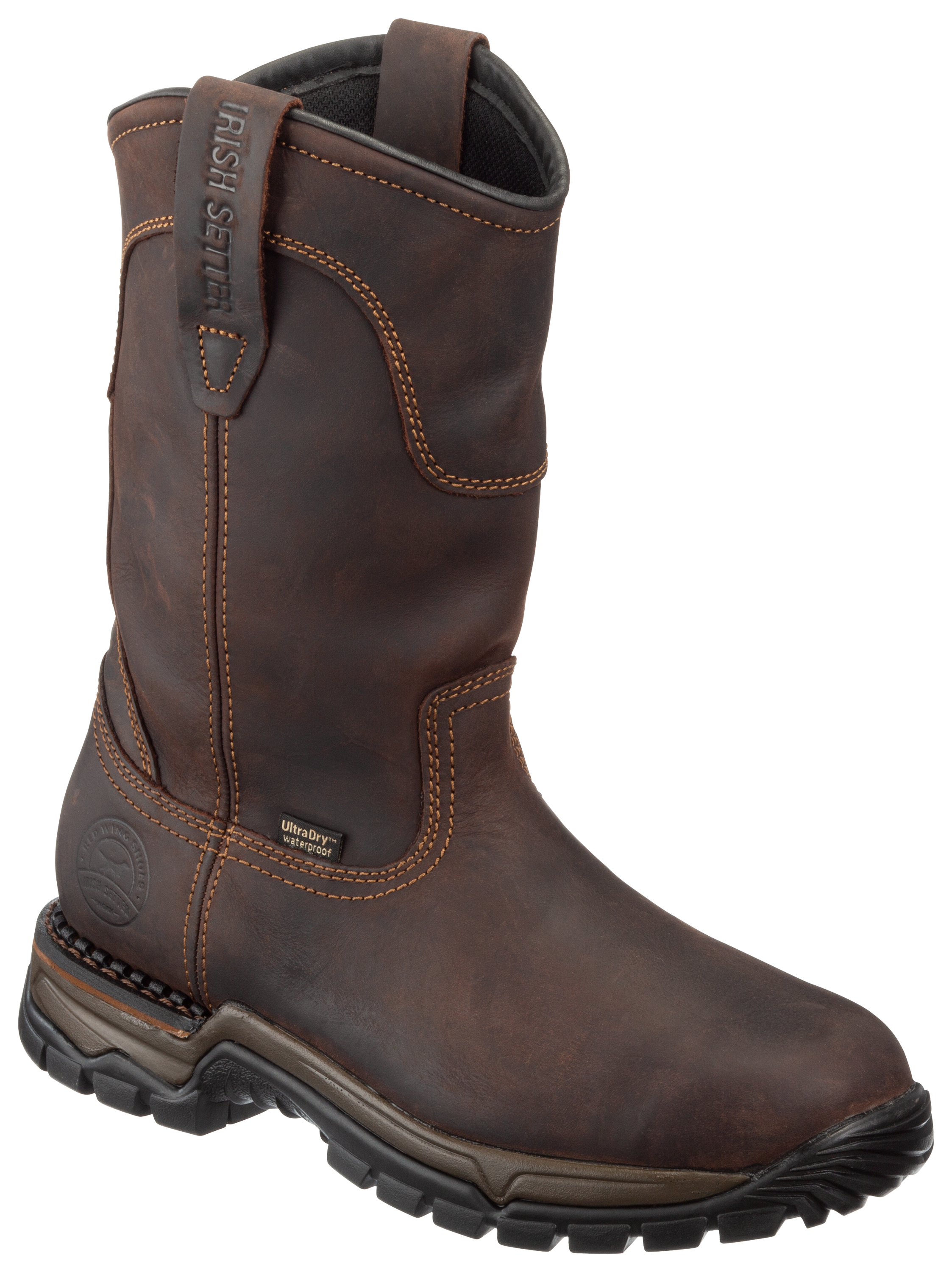 Irish Setter Two Harbors Waterproof Pull-On Work Boots for Men | Cabela's